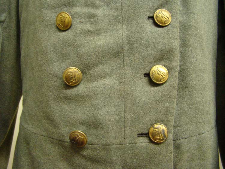 cannon - CONFEDERATE COLONEL'S coat & TROUSERS